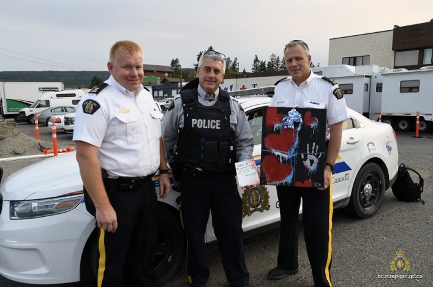 WILDFIRES – RCMP command post in Williams Lake gets special thank you ...