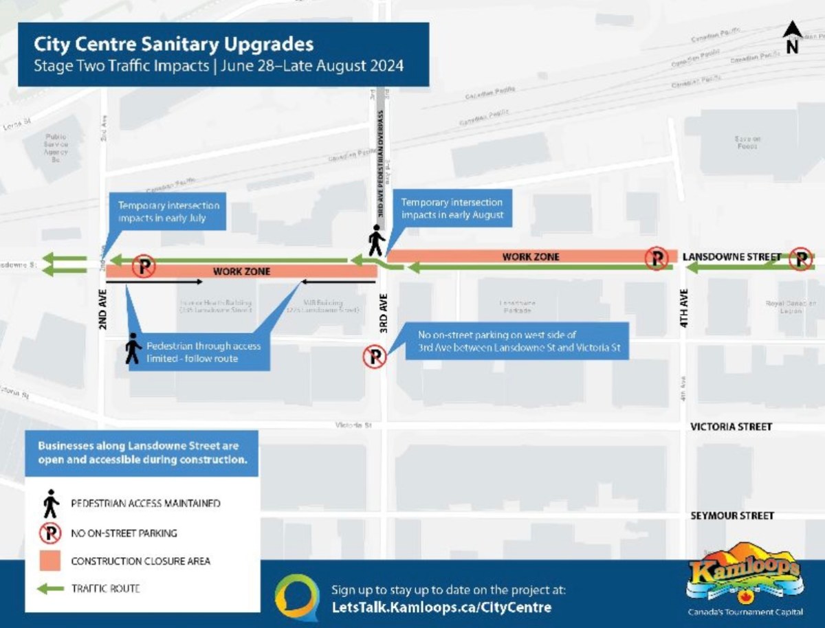 TRAFFIC – Stage Two of Lansdowne project on schedule for late June ...