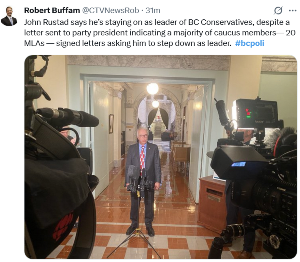 FORSETH – John Rustad’s time as BC Conservative Party leader is over ...